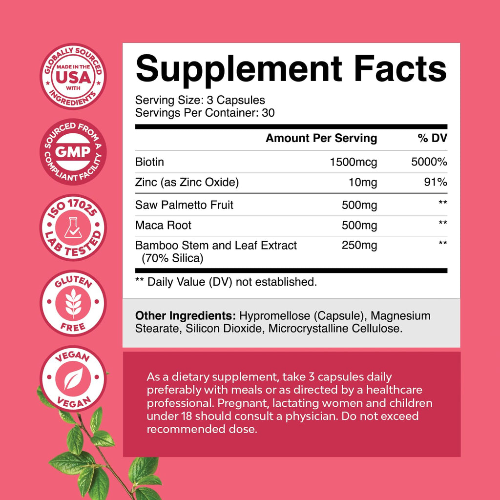 boost hair strength with saw palmetto