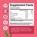 boost hair strength with saw palmetto