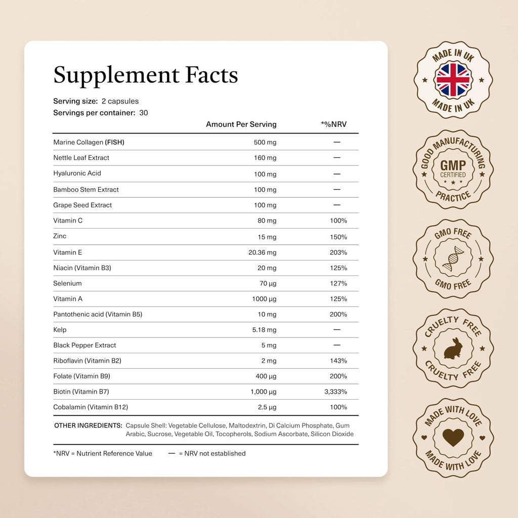 boost hair volume with vitamins