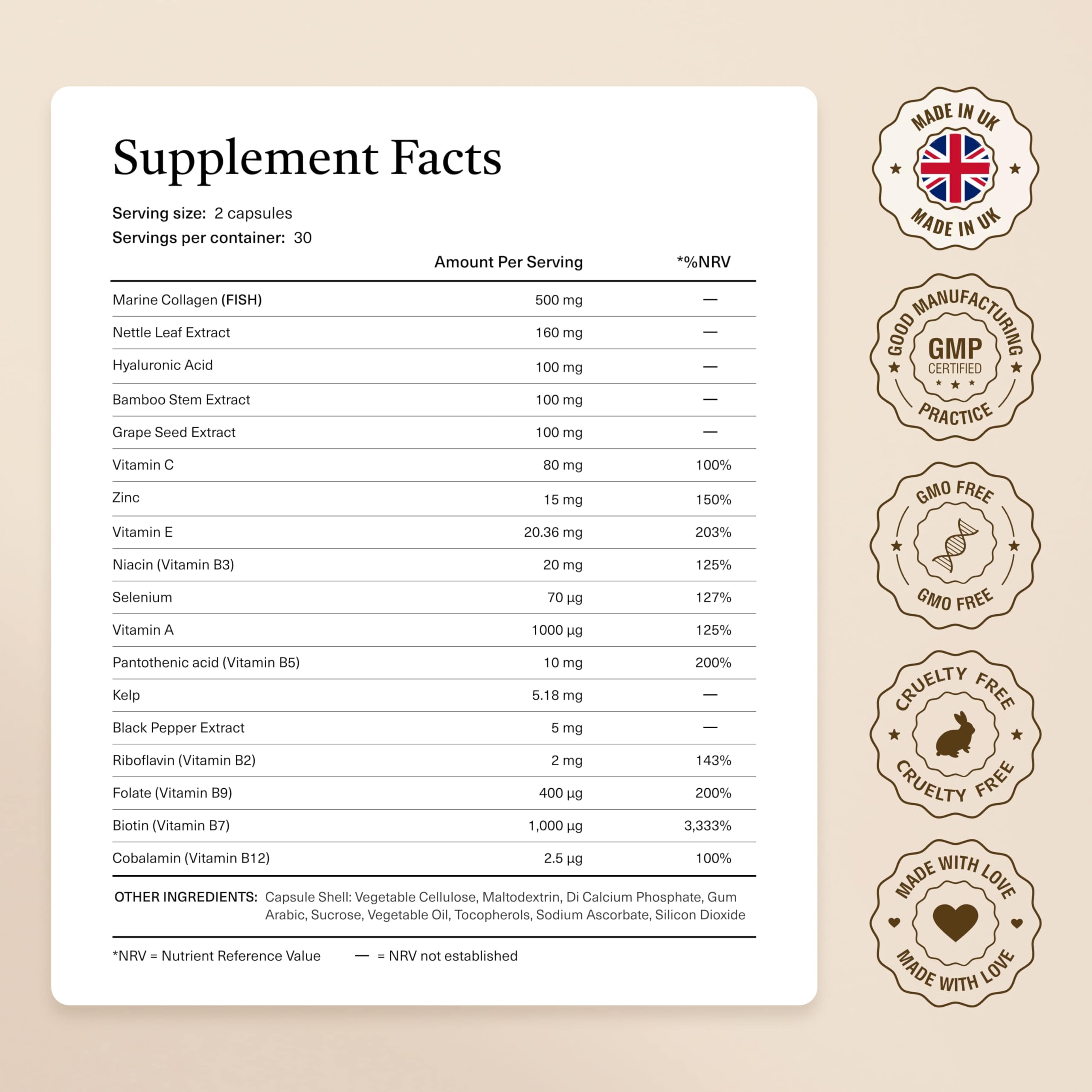 boost hair volume with vitamins