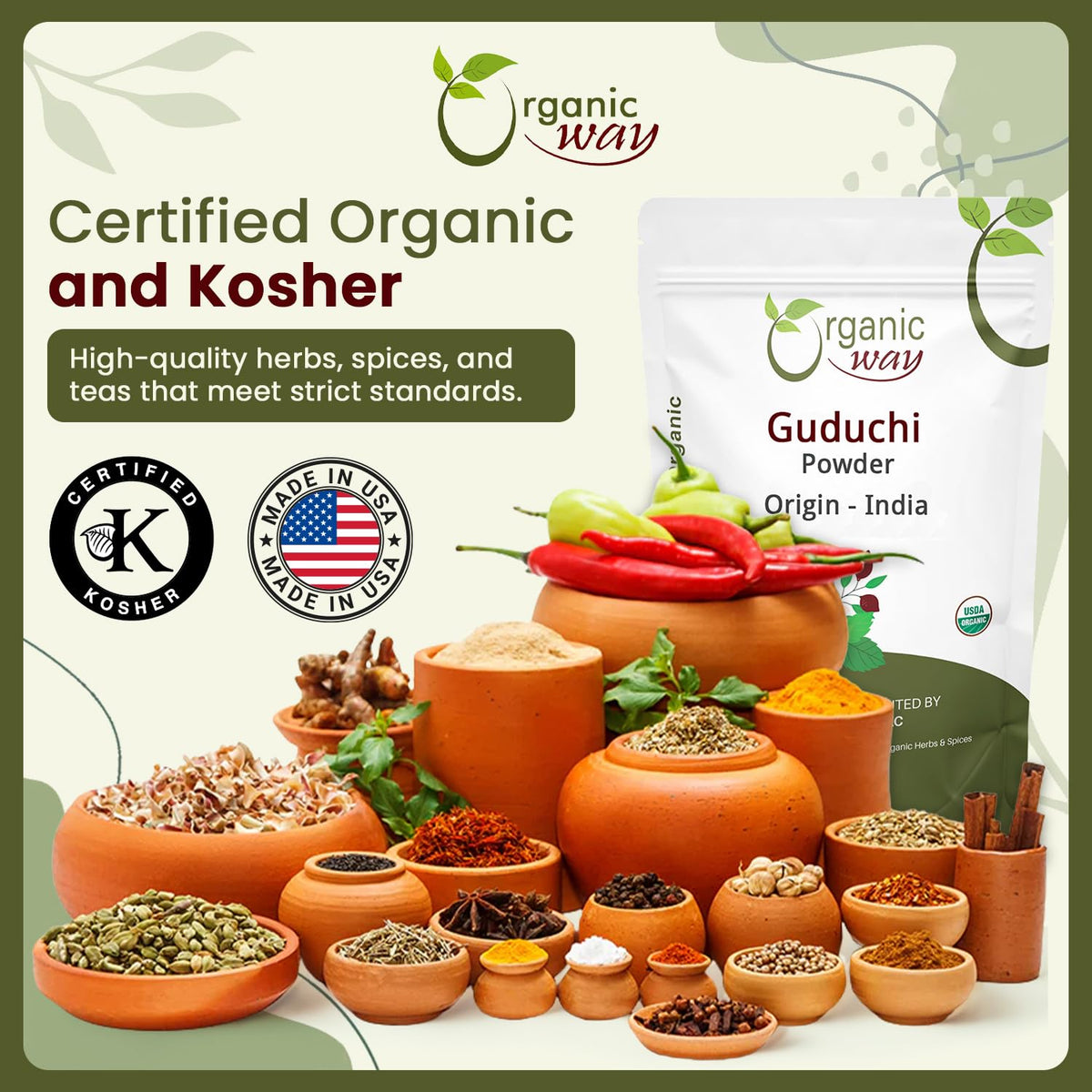 Boost health with Guduchi powder