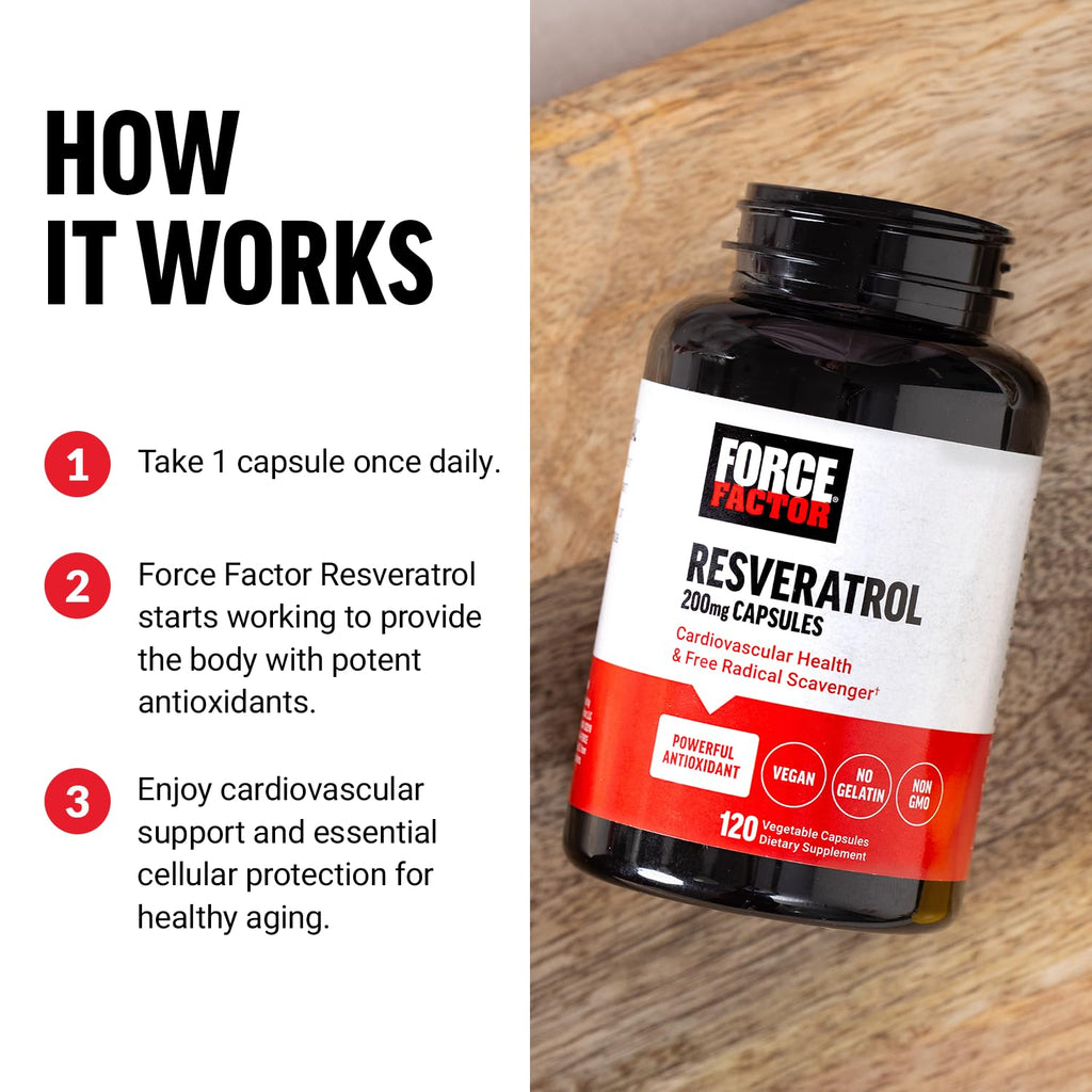 Boost heart health with Resveratrol