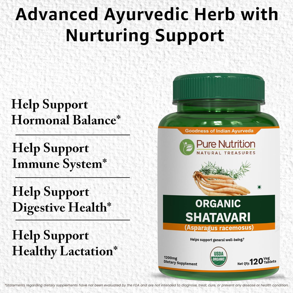 Boost hormonal balance with Shatavari