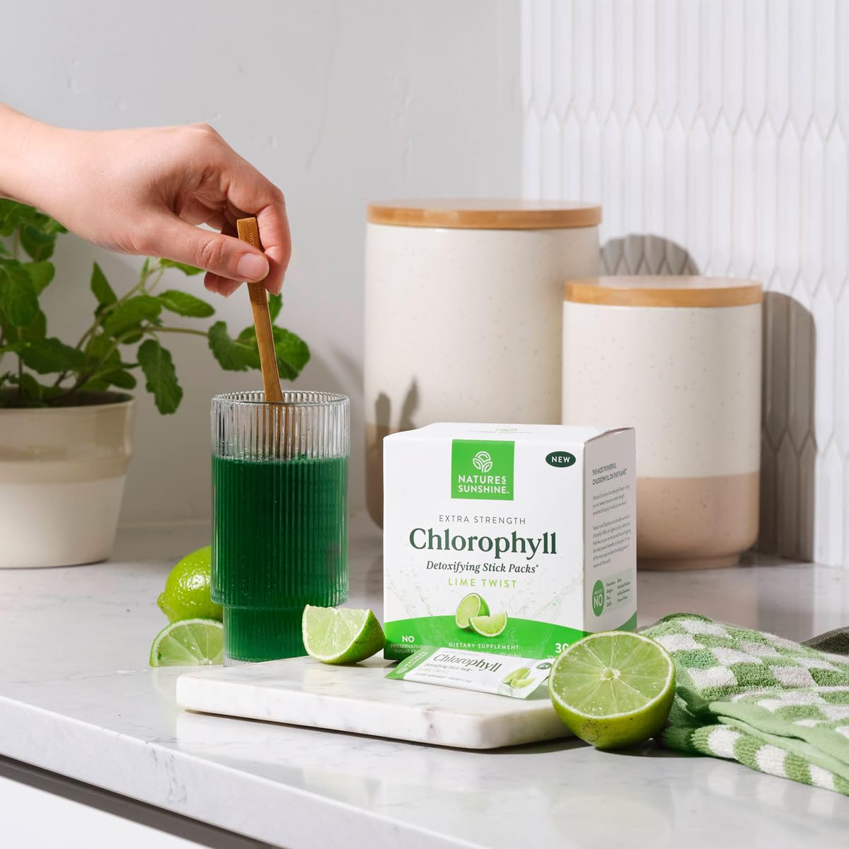 boost hydration with chlorophyll sticks