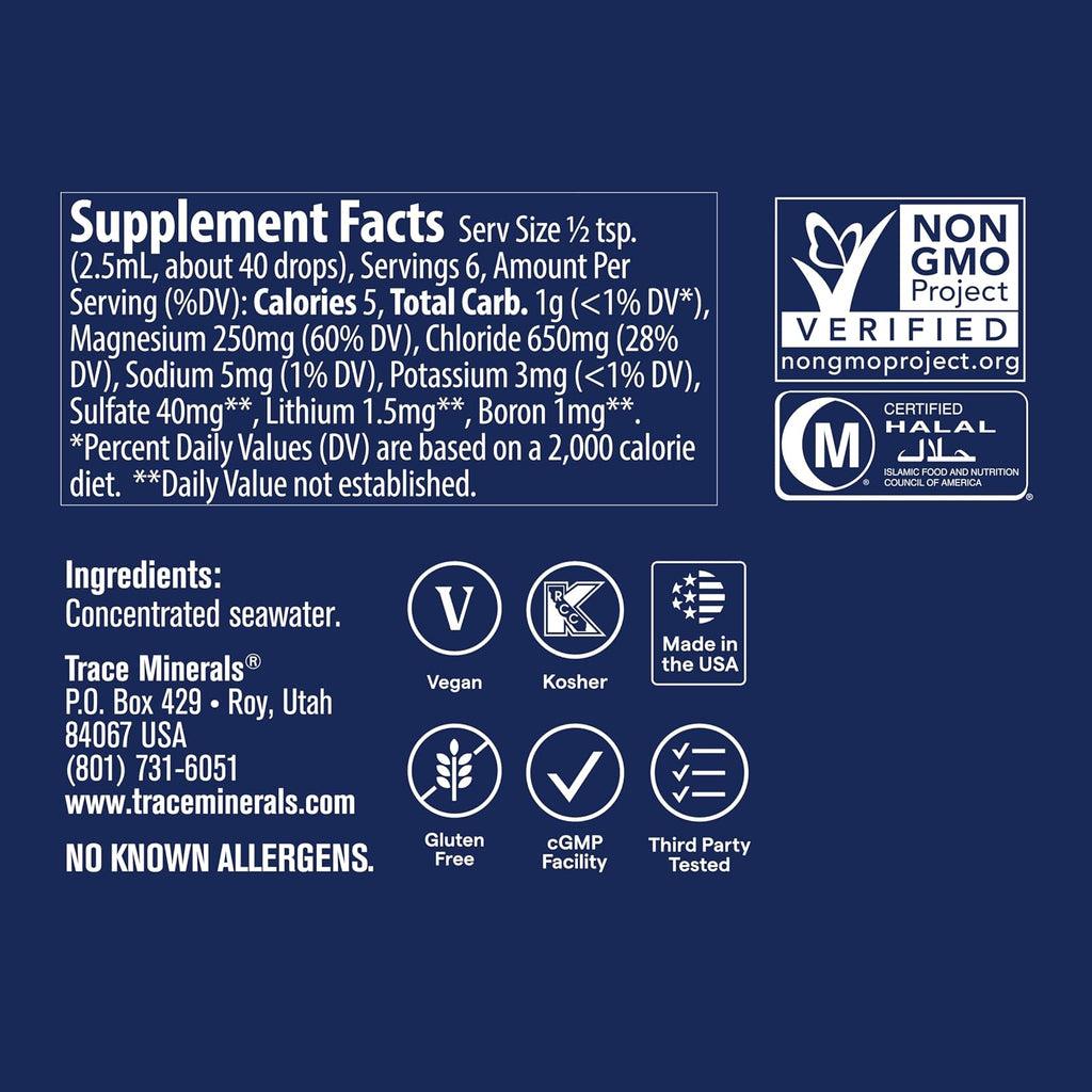 Boost hydration with ConcenTrace drops