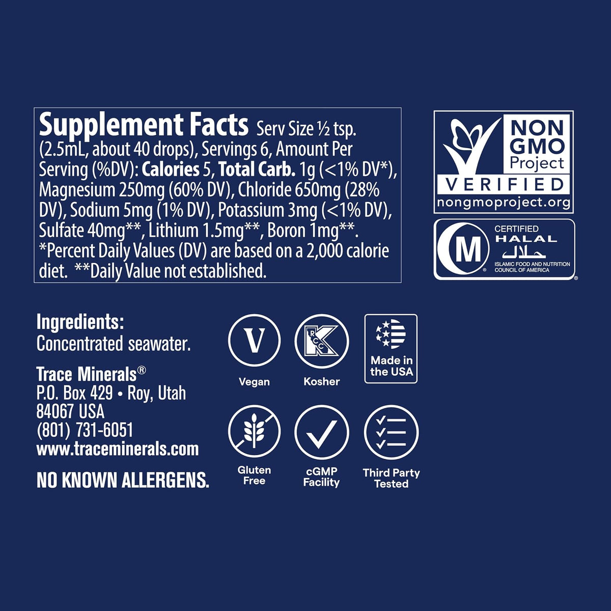 Boost hydration with ConcenTrace drops