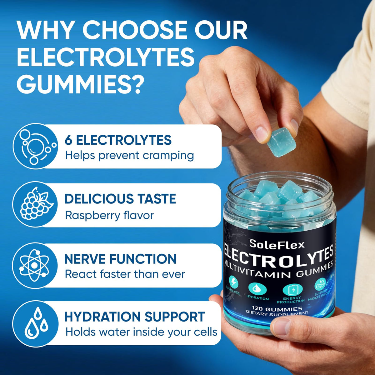 boost hydration with electrolyte gummies