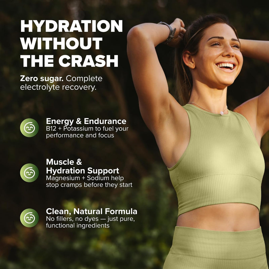 boost hydration with electrolyte powder