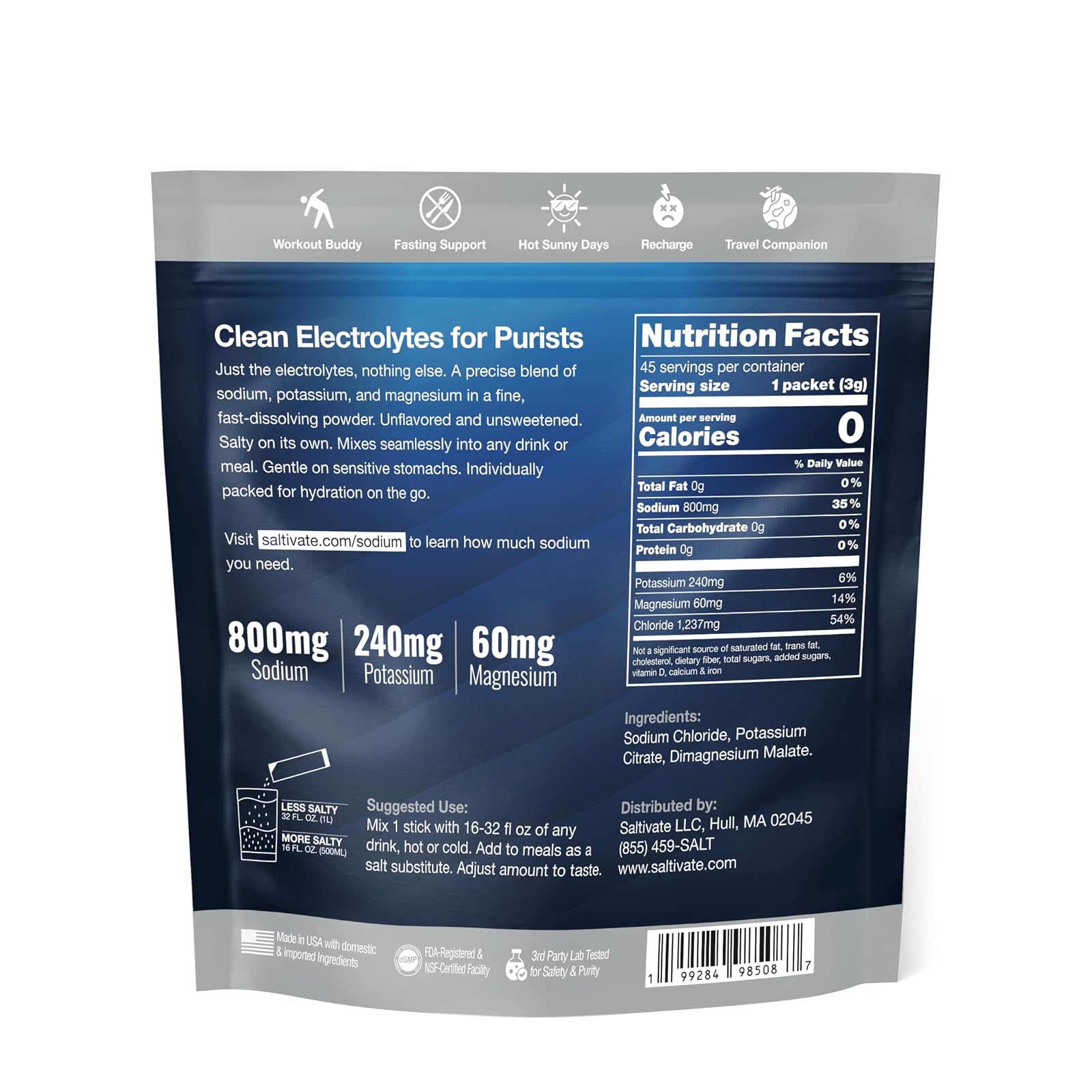 boost hydration with electrolyte sticks