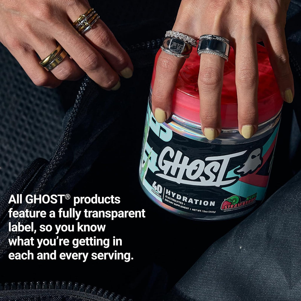 boost hydration with GHOST electrolytes