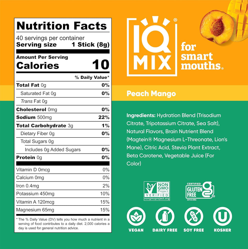 Boost hydration with IQMIX electrolytes