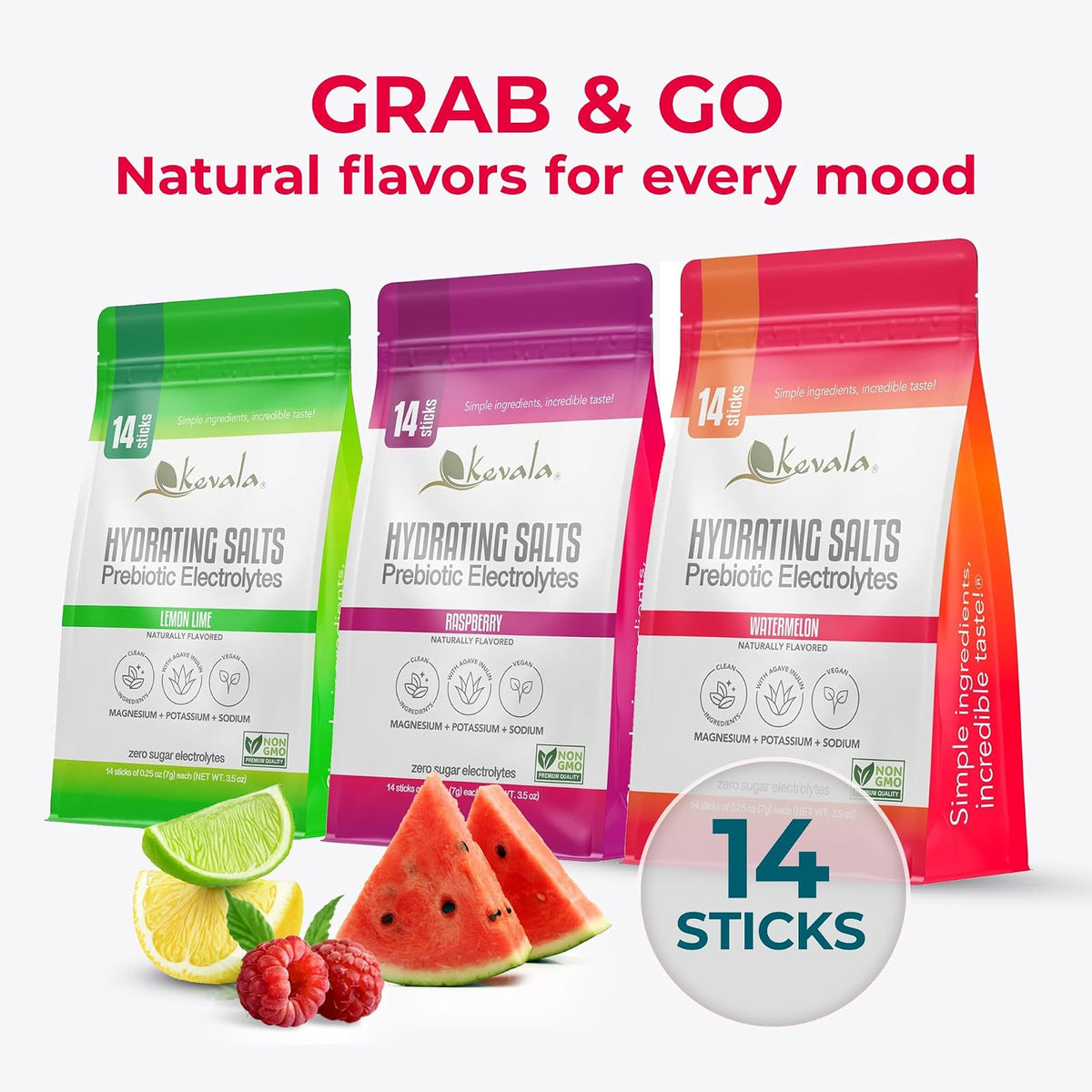 boost hydration with Kevala electrolytes