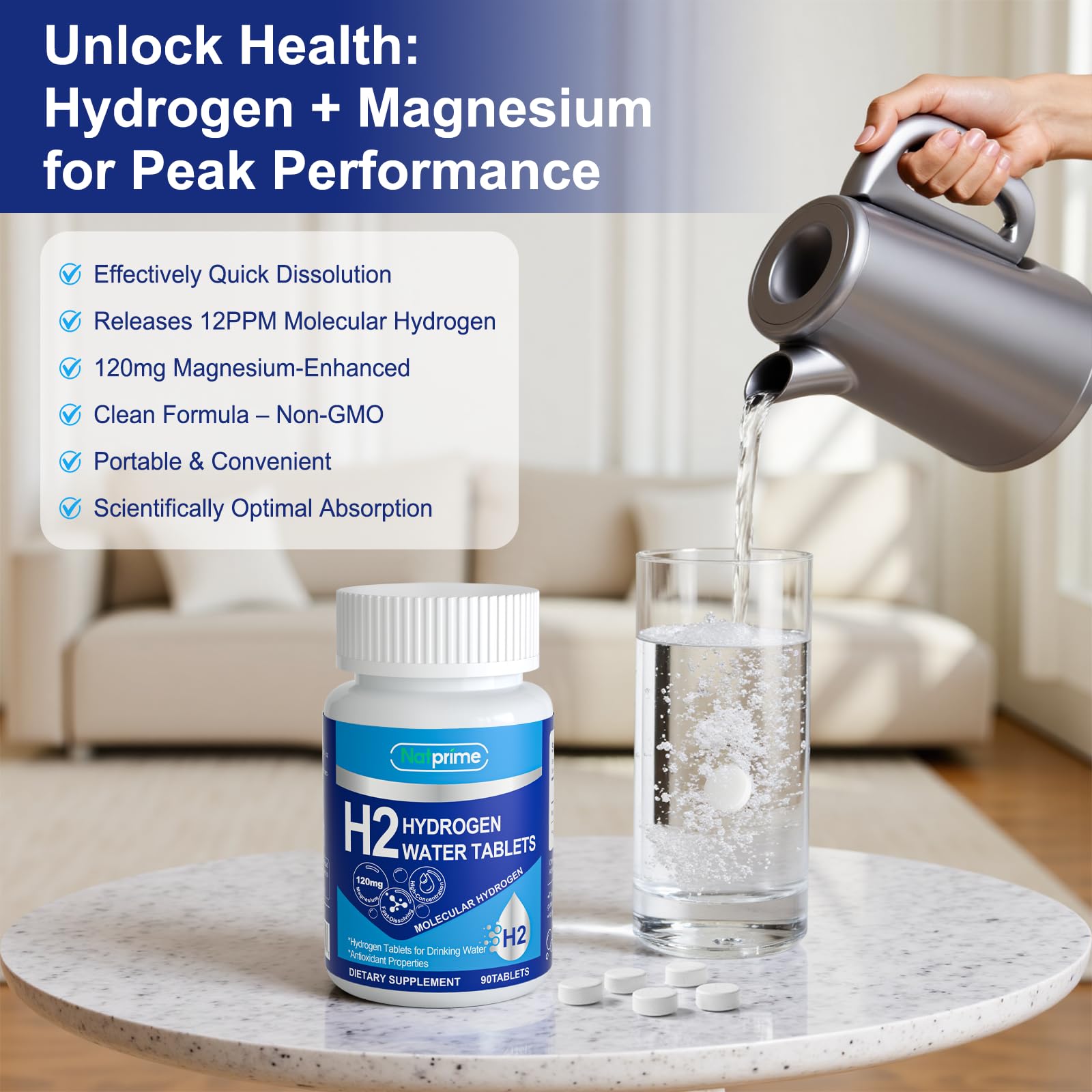 boost hydration with magnesium tablets