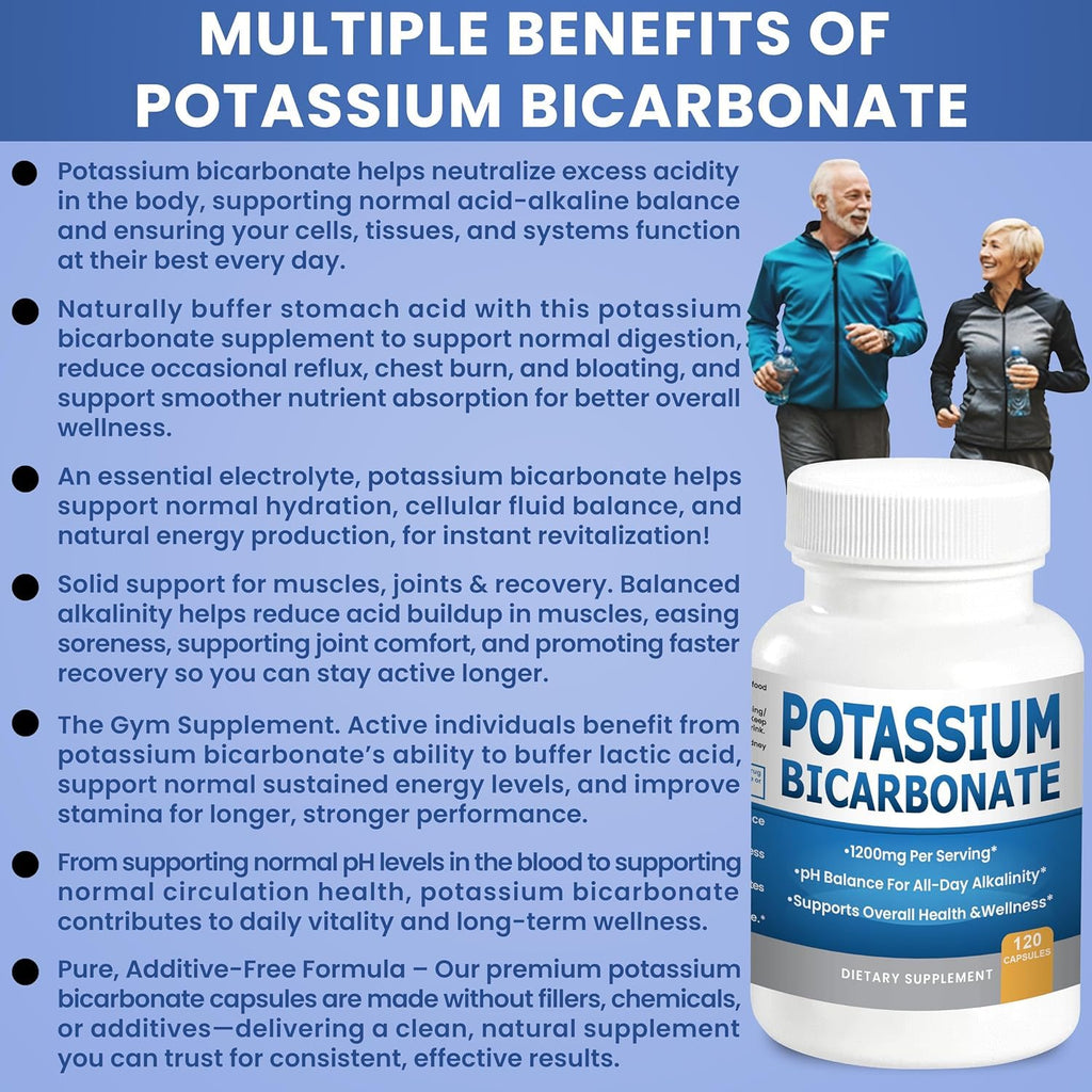 Boost hydration with potassium capsules