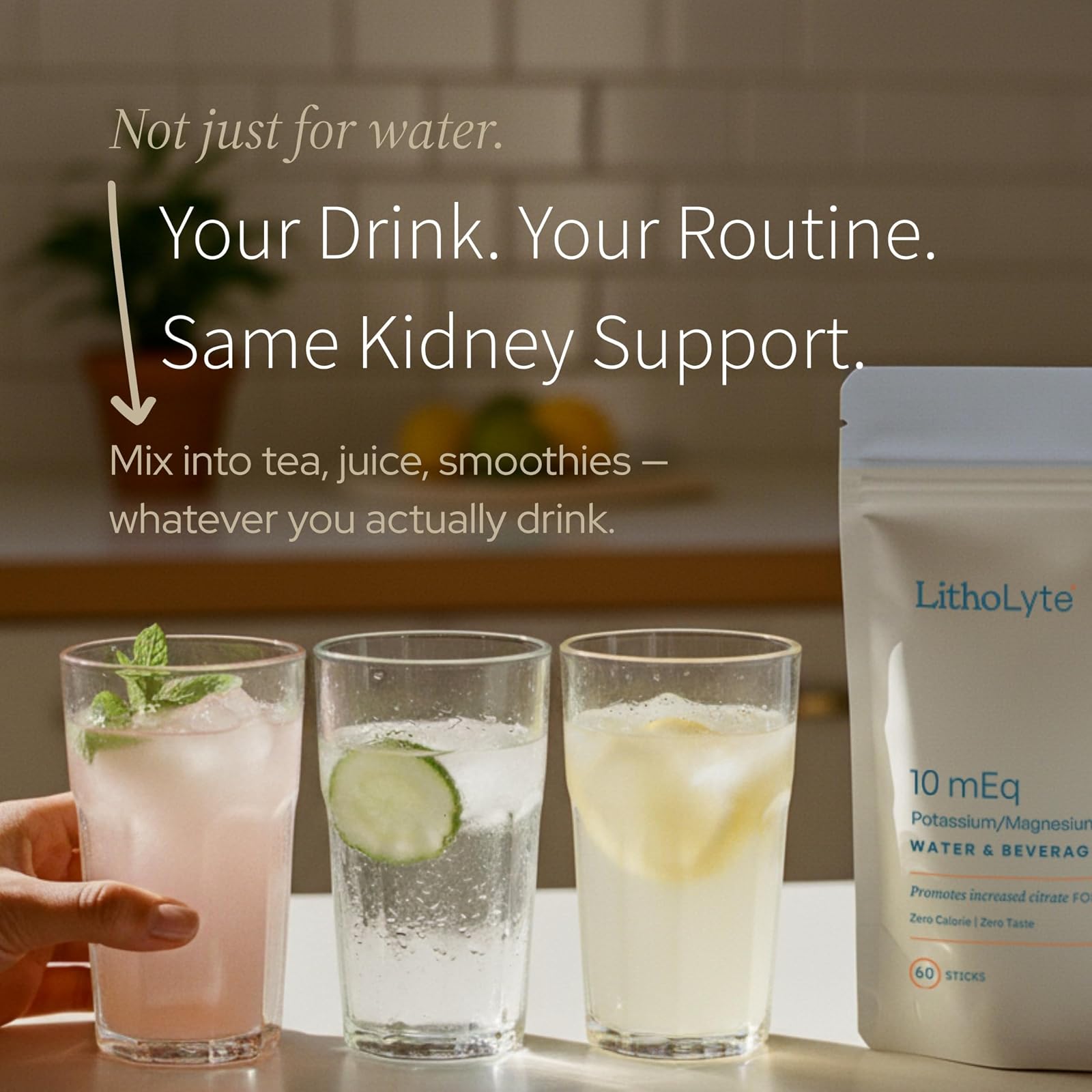 boost hydration with potassium sticks