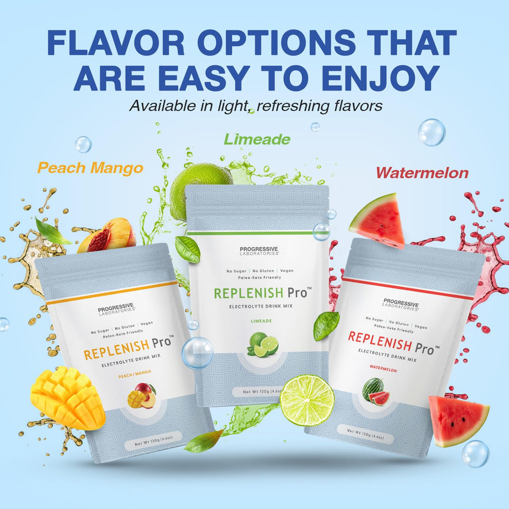 boost hydration with Replenish Pro