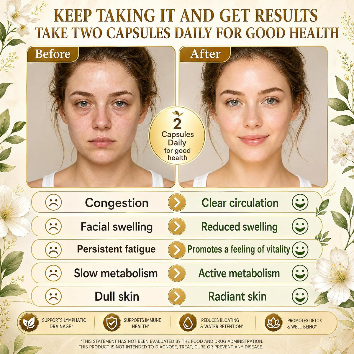 Boost immune system with capsules