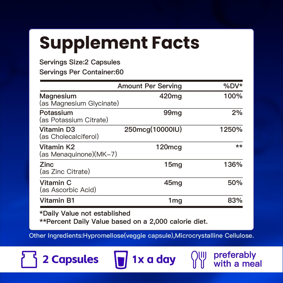 Boost immune system with D3 K2