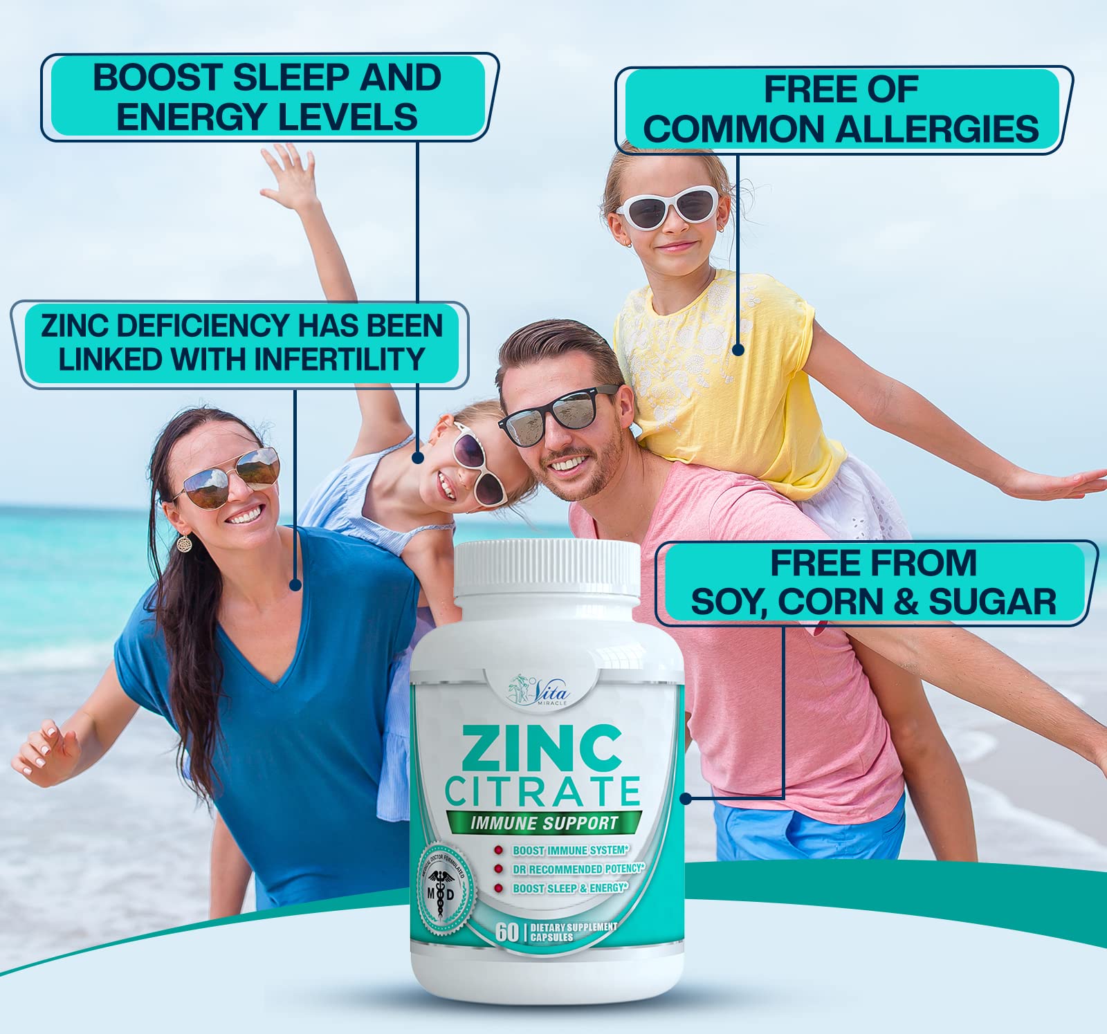 Boost immune system with zinc