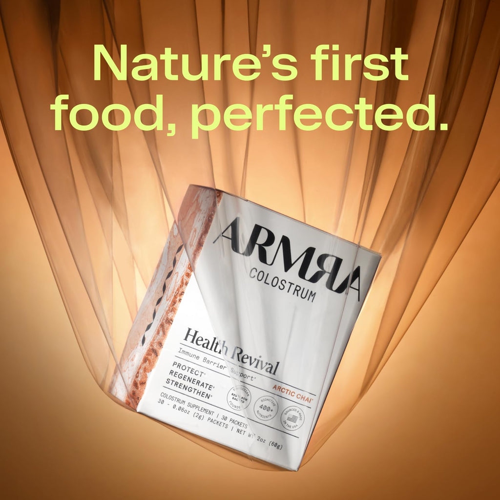 Boost immunity with ARMRA colostrum