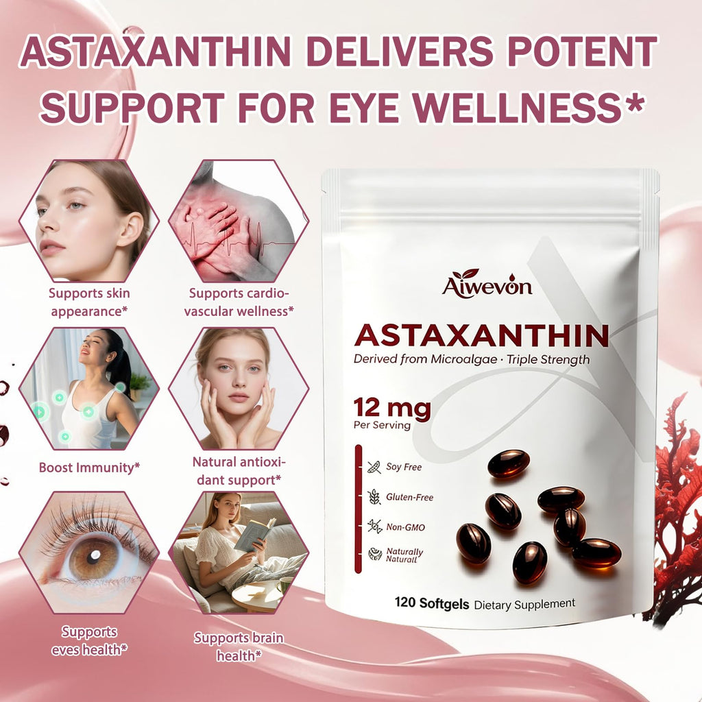 Boost immunity with Astaxanthin softgels