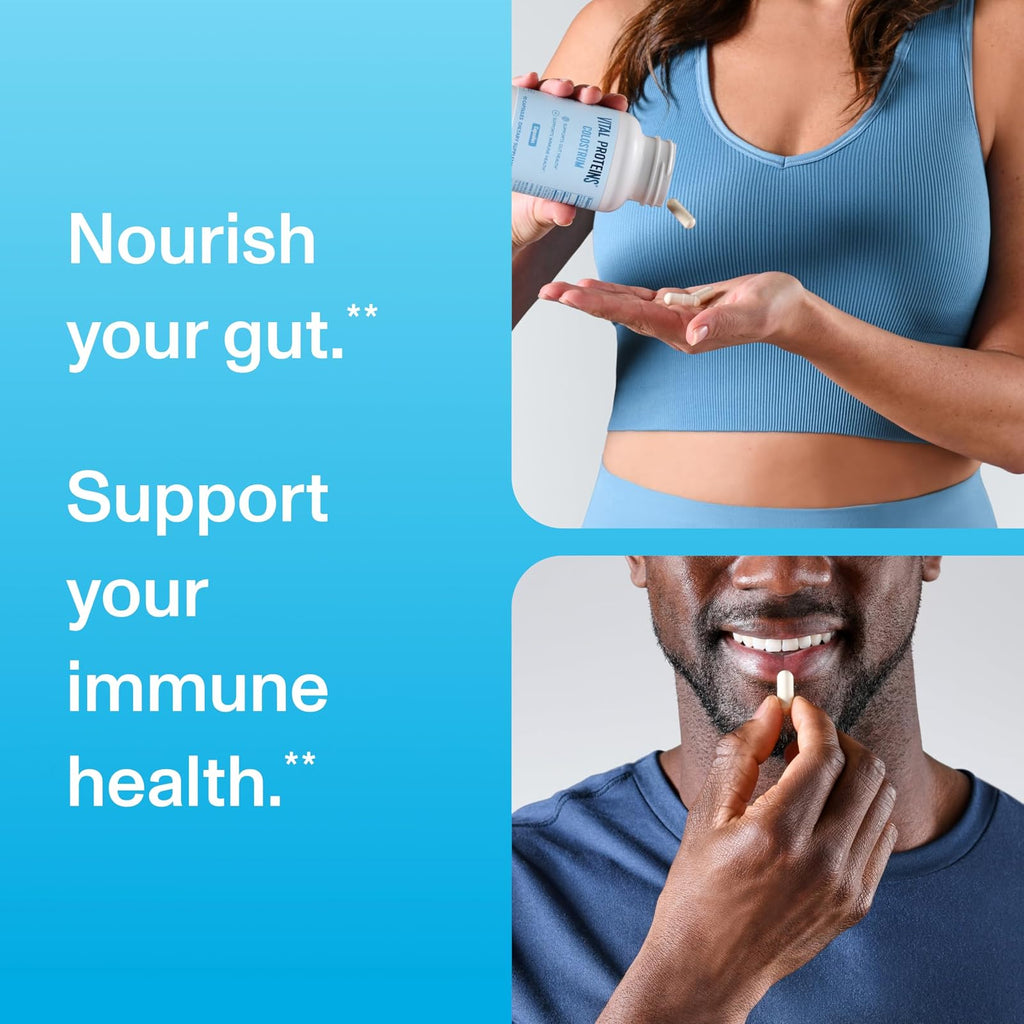 Boost immunity with bovine colostrum