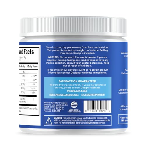 Boost immunity with colostrum powder