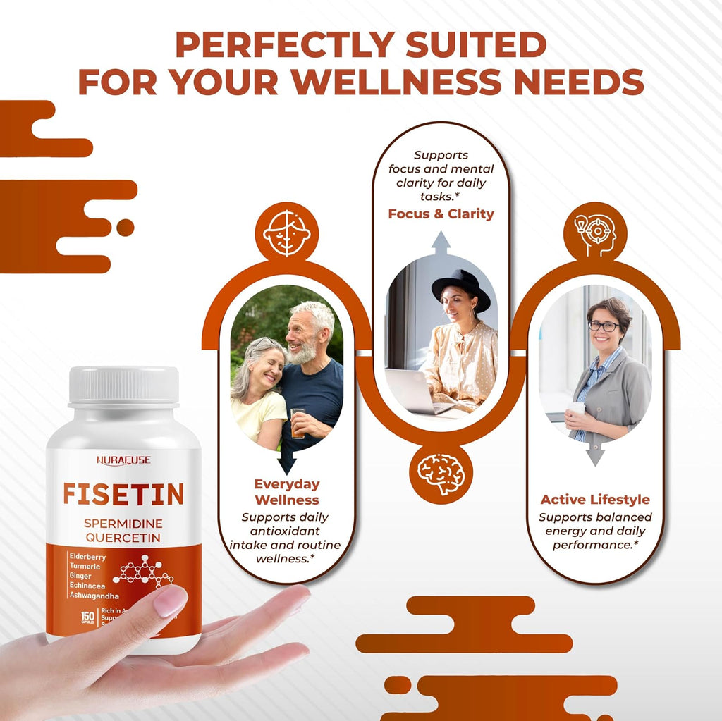 Boost immunity with Fisetin and Quercetin