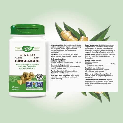 boost immunity with ginger capsules