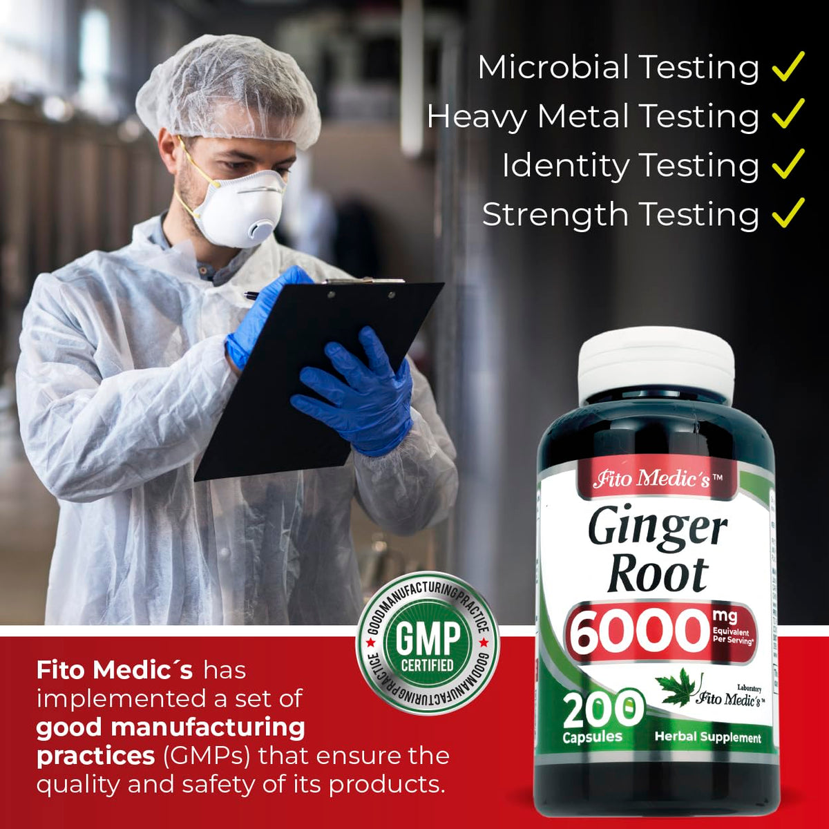 boost immunity with ginger capsules