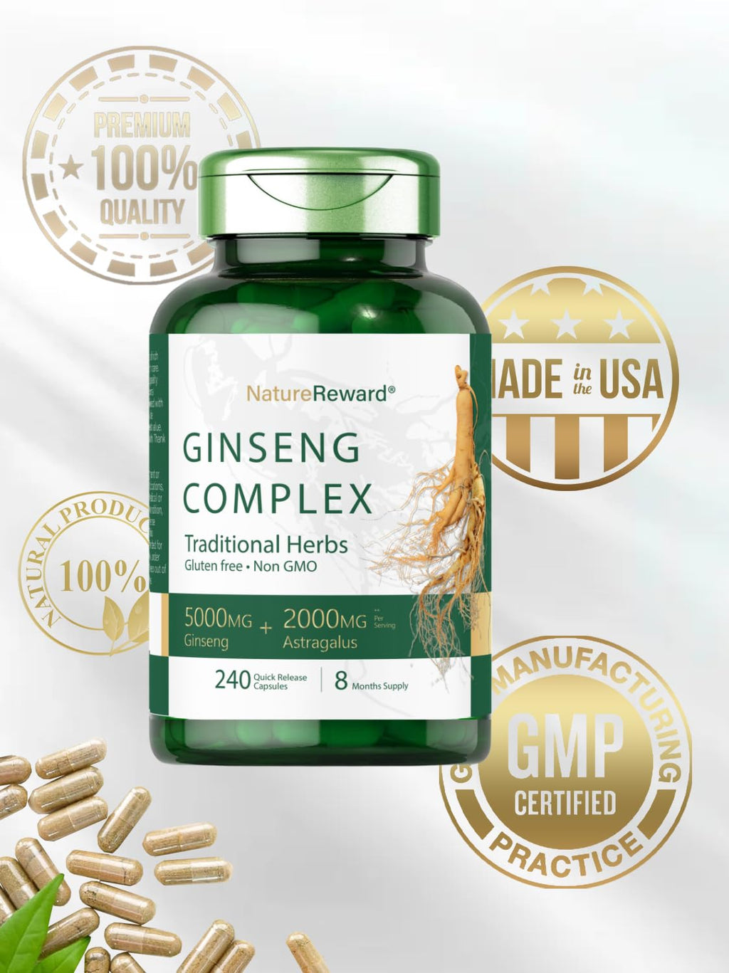 boost immunity with ginseng complex