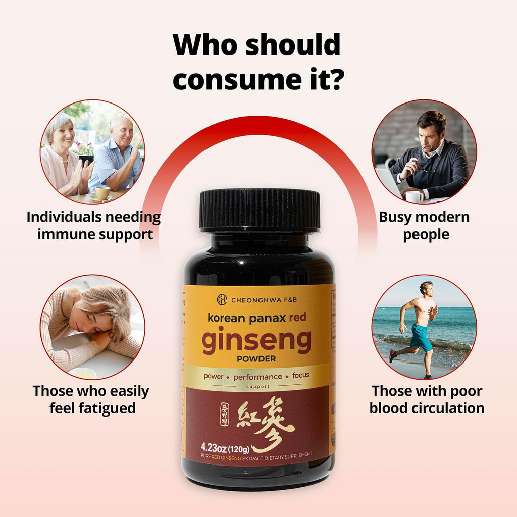 Boost immunity with ginseng powder