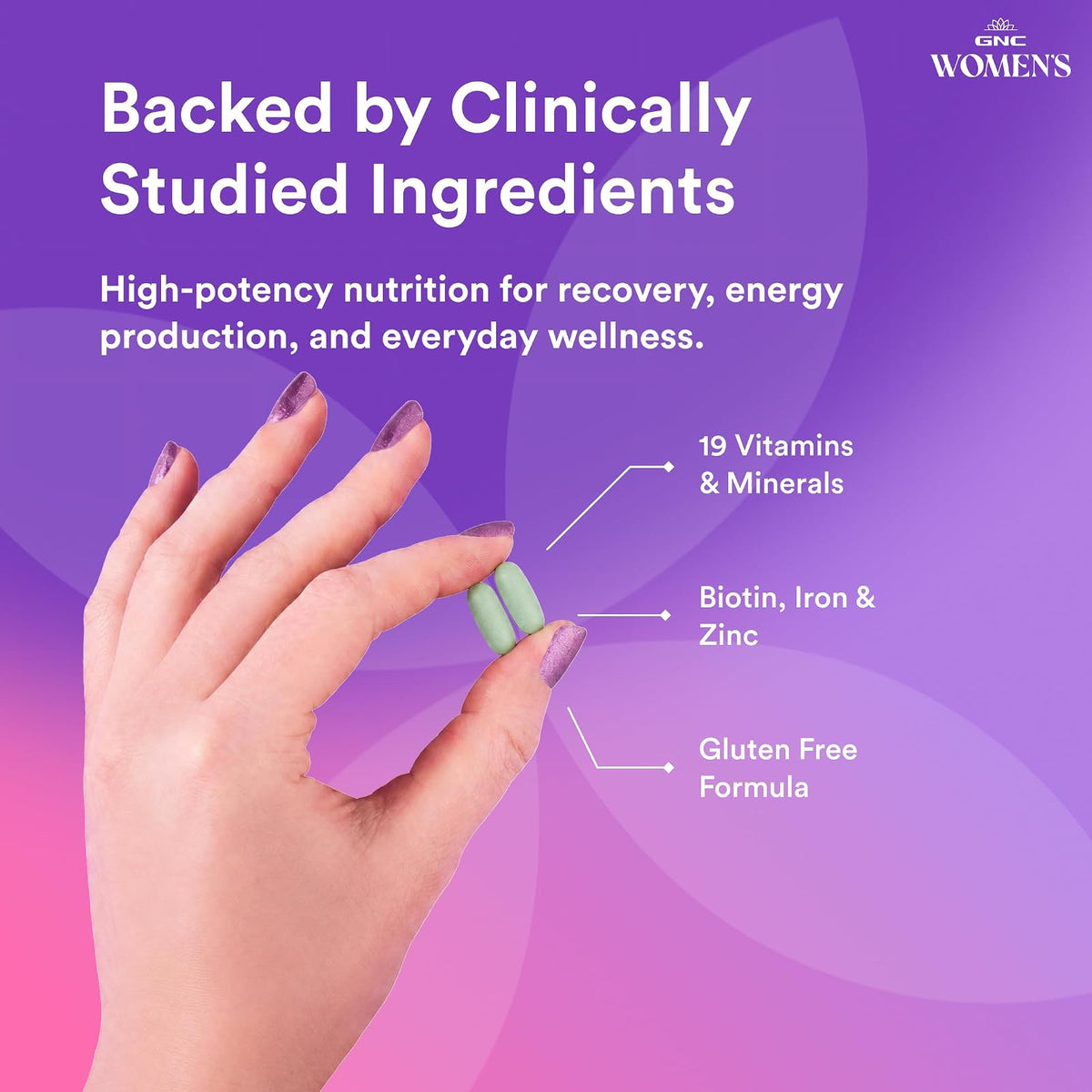 Boost immunity with GNC multivitamins