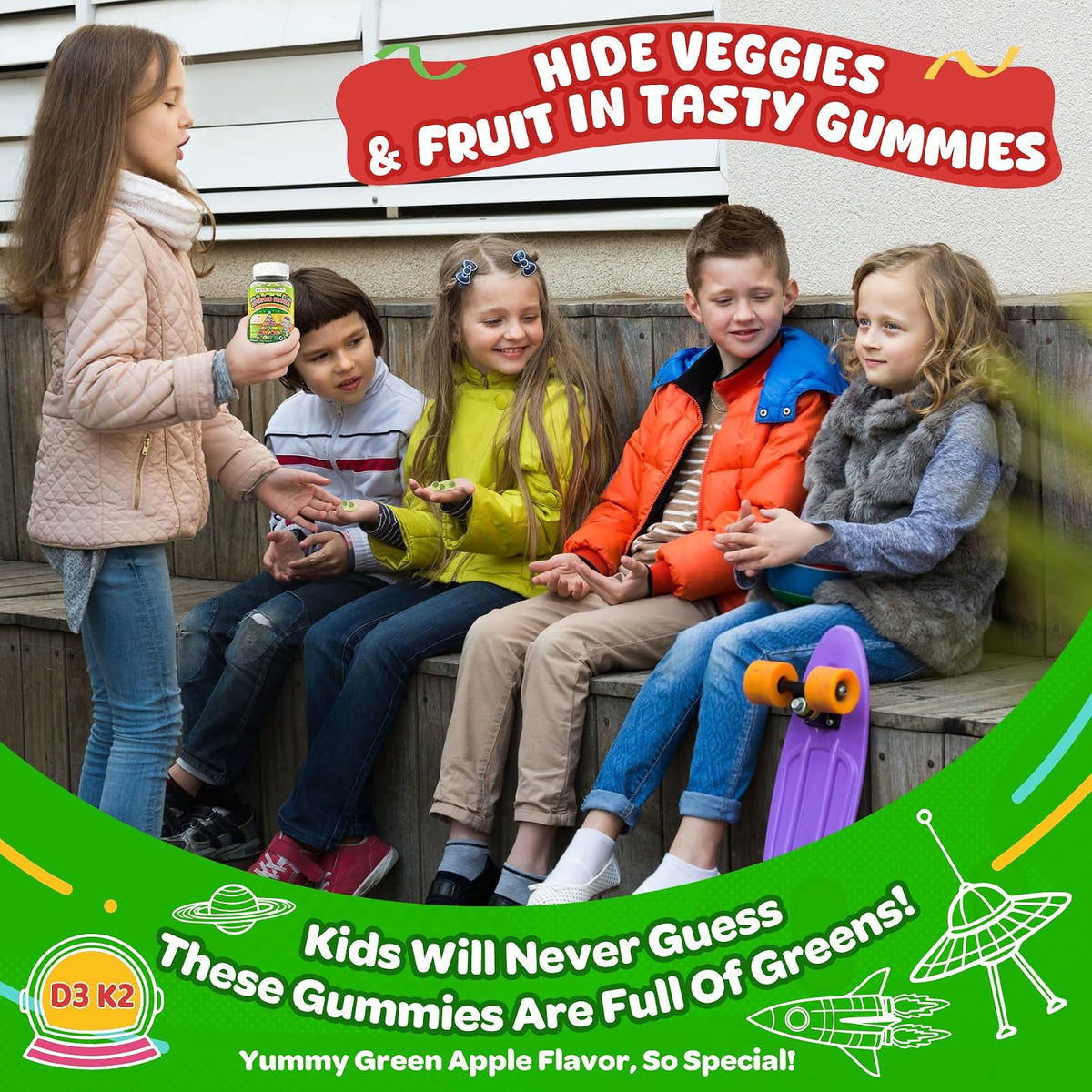 Boost immunity with kids multivitamins