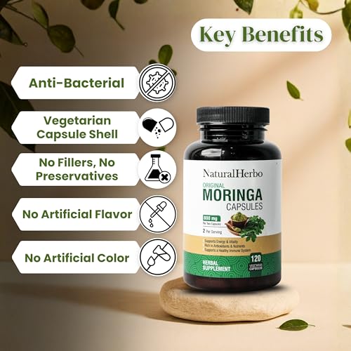 Boost immunity with Moringa capsules