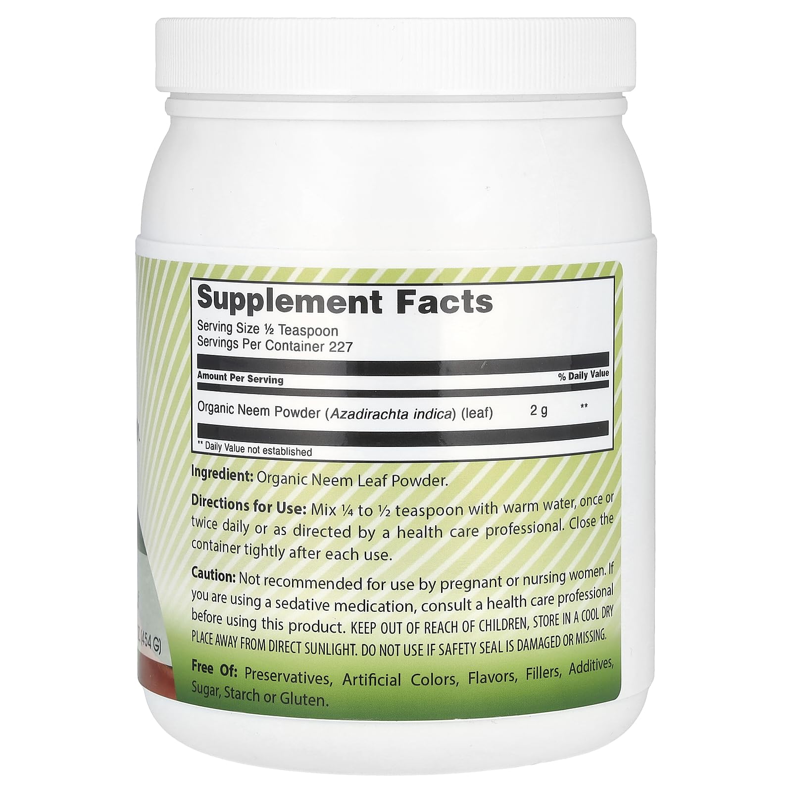 boost immunity with neem supplement