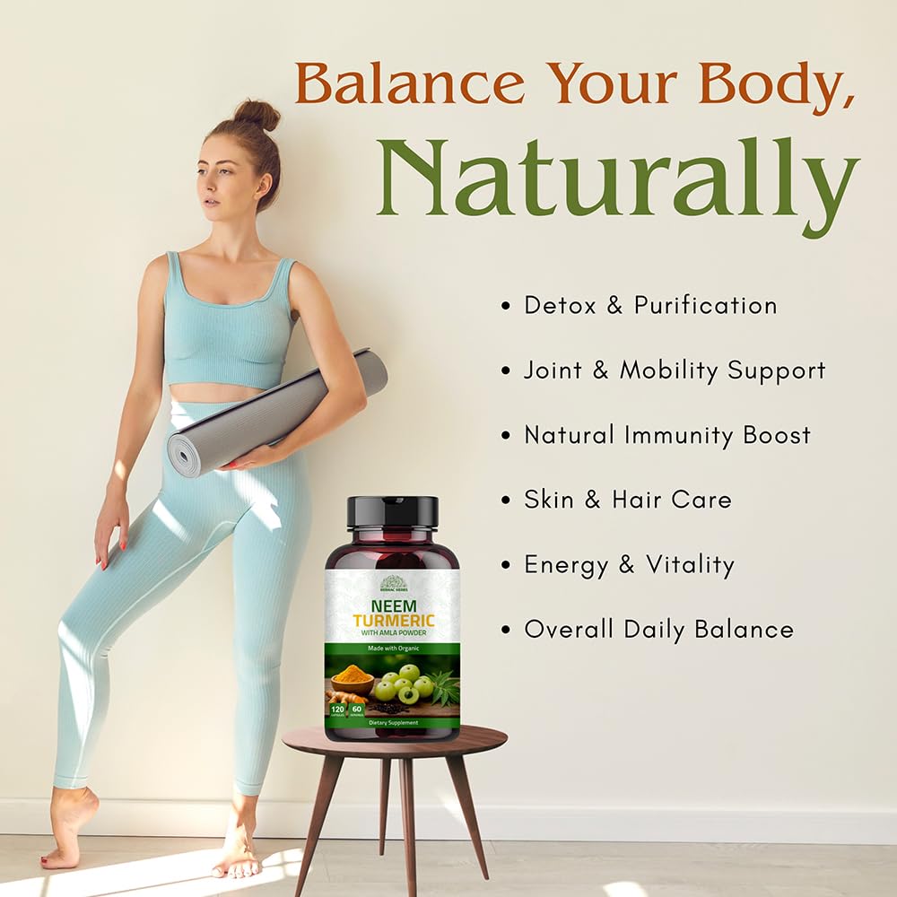 Boost immunity with neem turmeric
