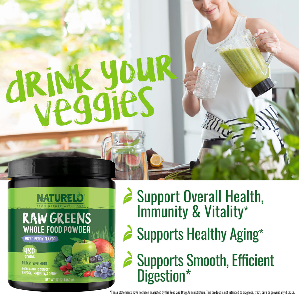 boost immunity with organic greens