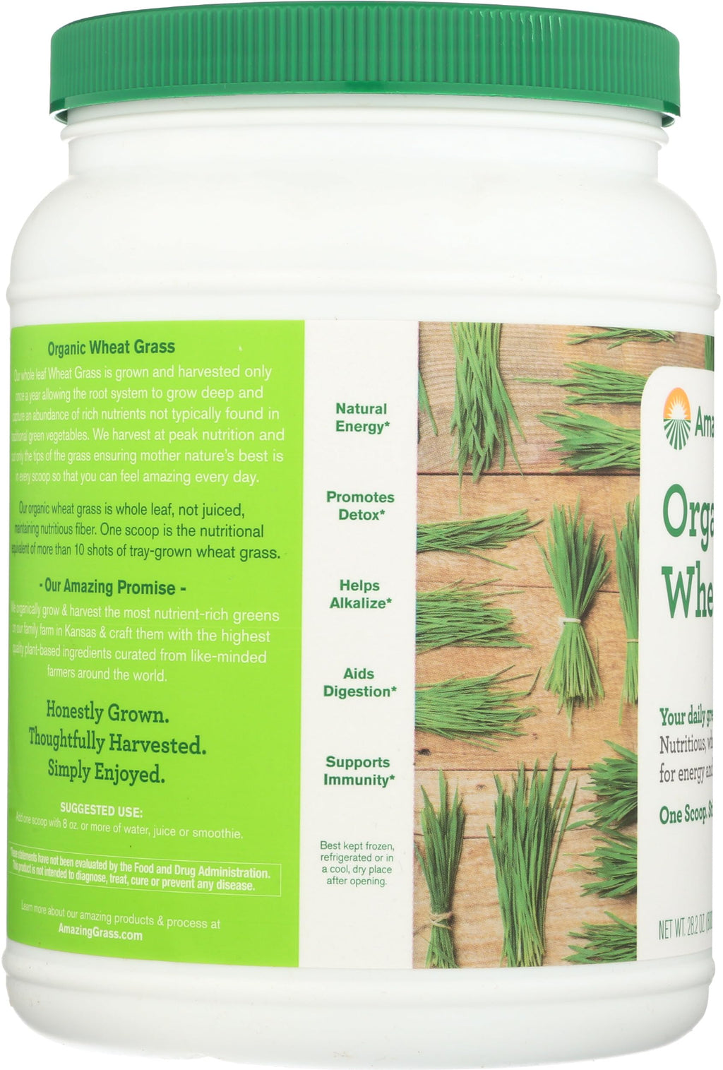 boost immunity with organic wheat grass