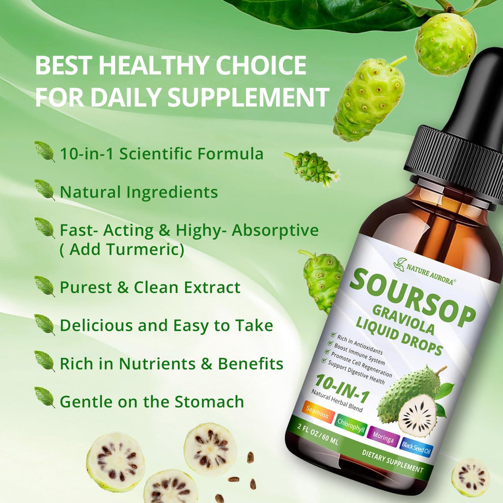 boost immunity with soursop bitters