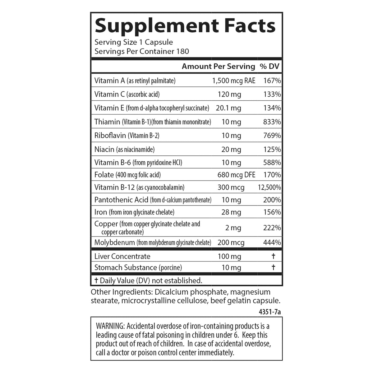 boost iron levels with Carlson