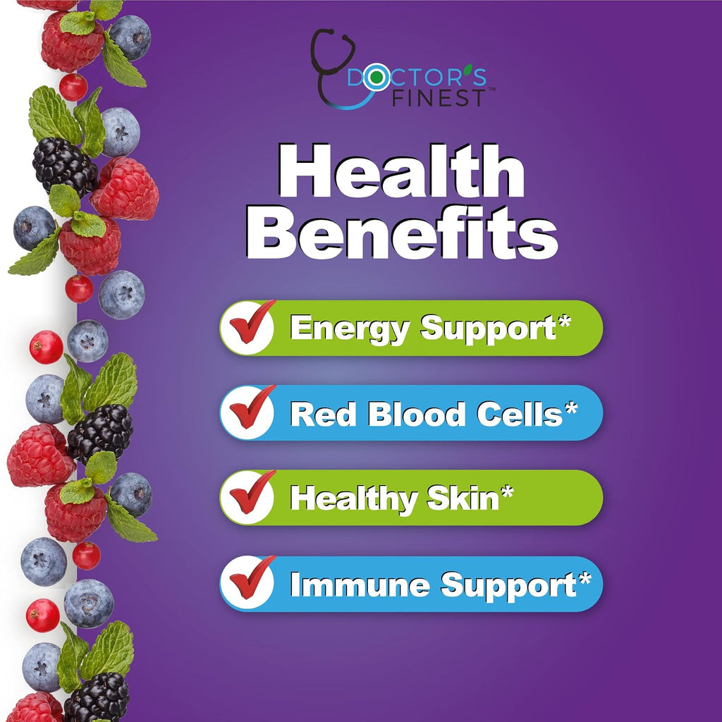 Boost iron levels with Doctors Orders gummies