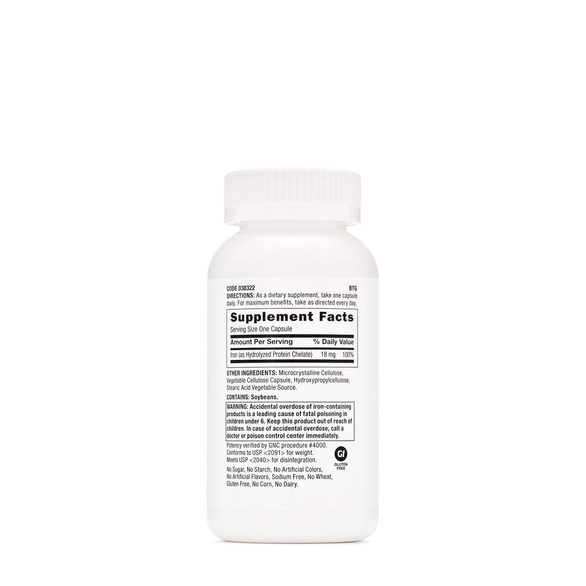 Boost iron levels with GNC
