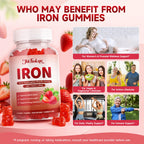 Boost iron levels with gummies