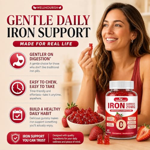 Boost iron levels with gummies