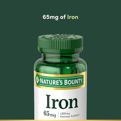 Boost iron levels with Nature’s Bounty