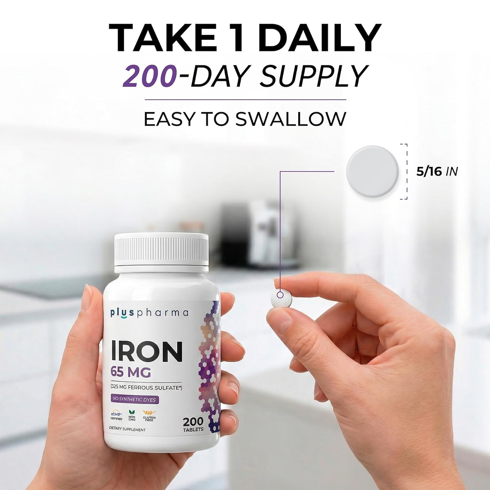Boost iron levels with PlusPharma