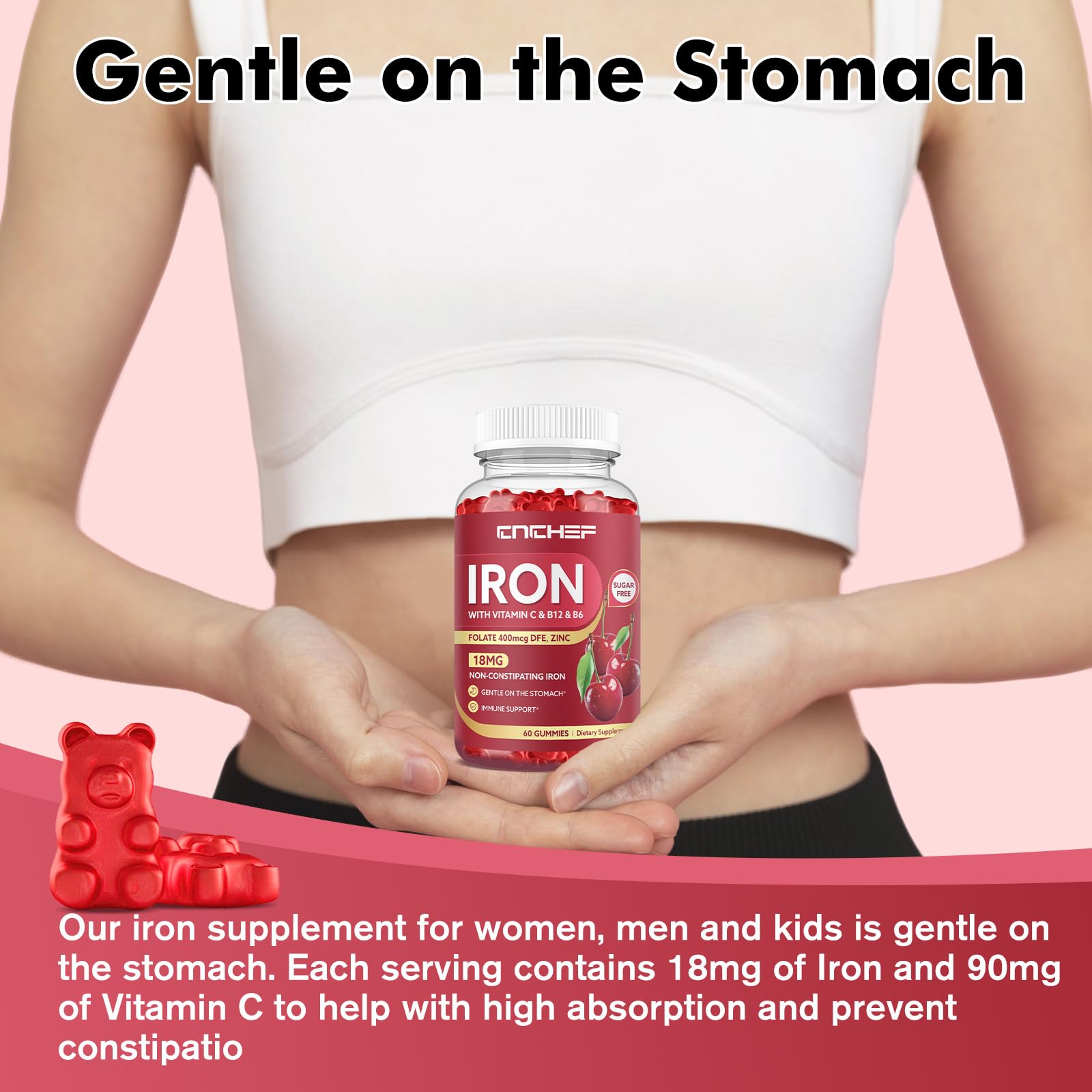 Boost iron levels with tasty gummies
