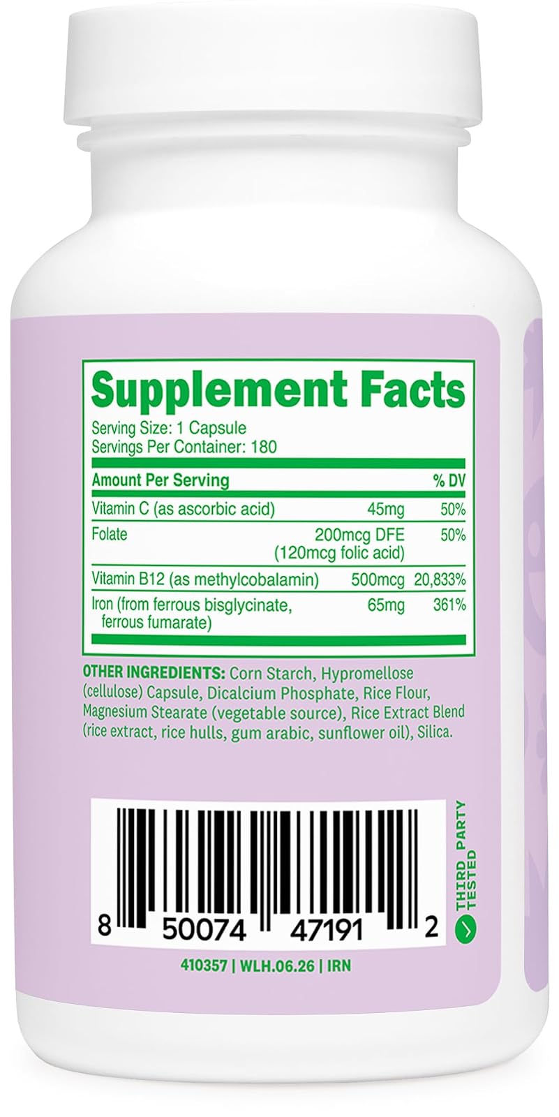Boost iron levels with Wellah