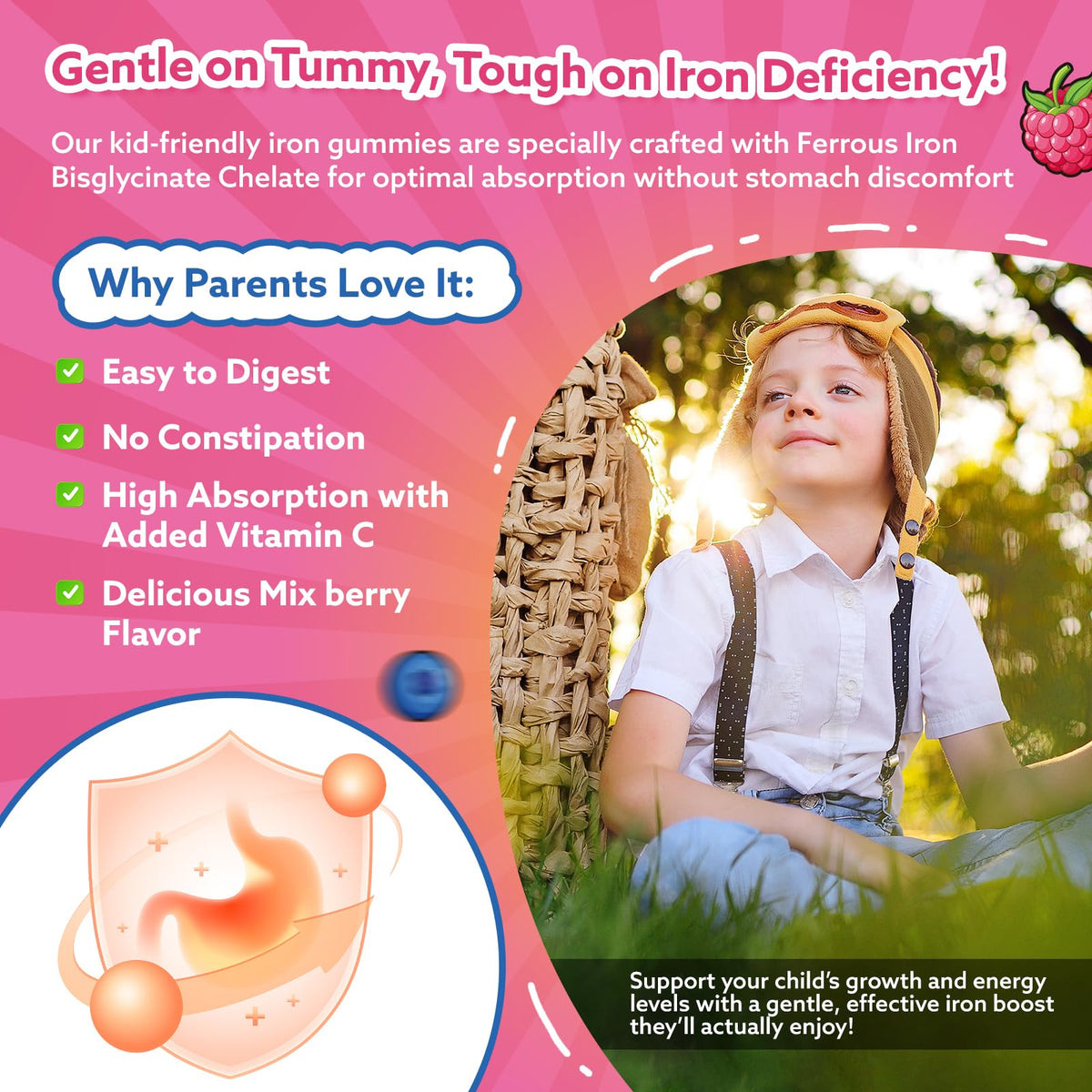 Boost kids' energy with gummies